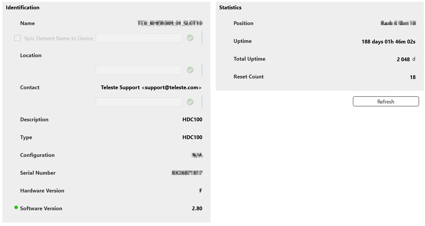 Teleste HDC100 TSEMP | DataMiner Docs