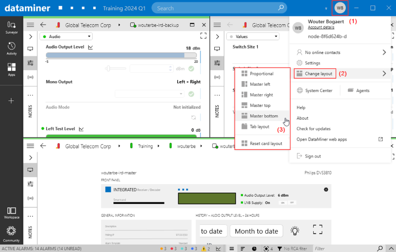 Working with cards in DataMiner Cube | DataMiner Docs