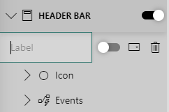 Using a header bar | DataMiner Docs