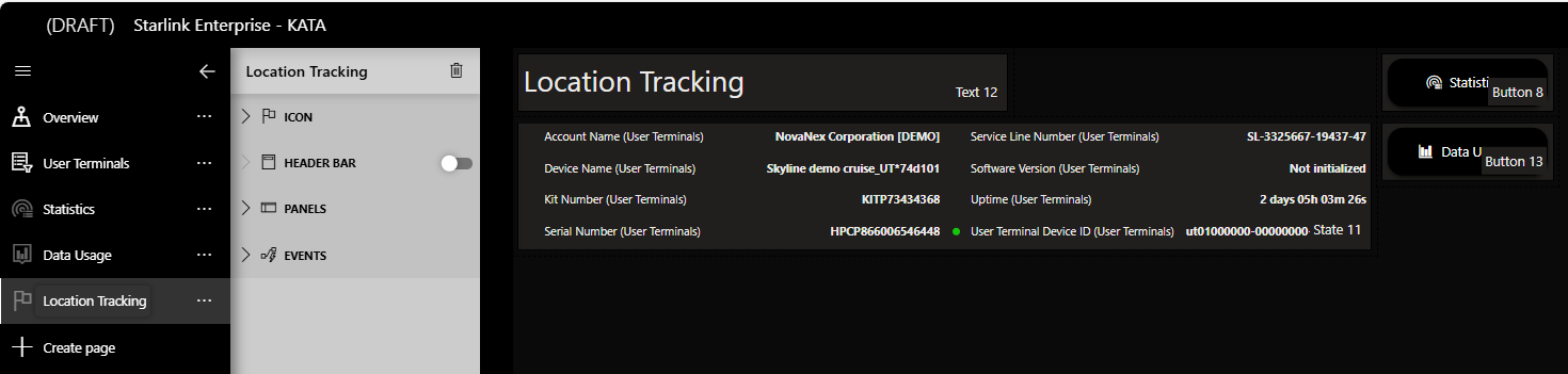 Visualizing the Starlink location history in DataMiner | DataMiner Docs