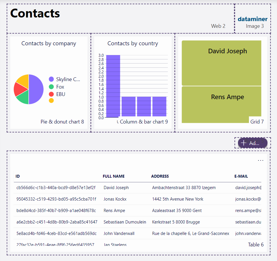 Creating a visually appealing and user-friendly low-code app | DataMiner Docs